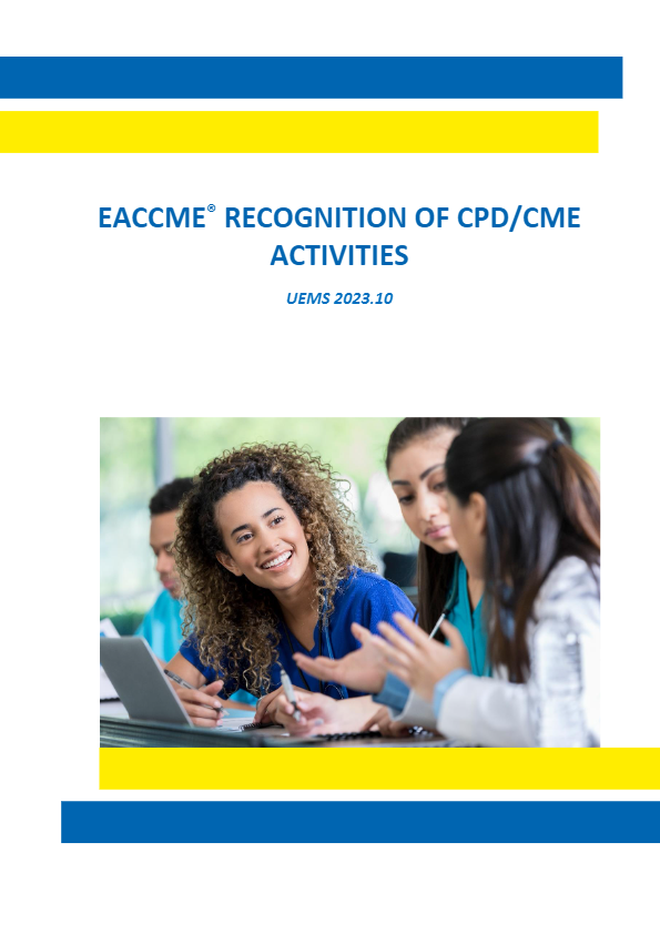 Recognition of CME/CPD activities (UEMS 2023.10.rev) | European ...